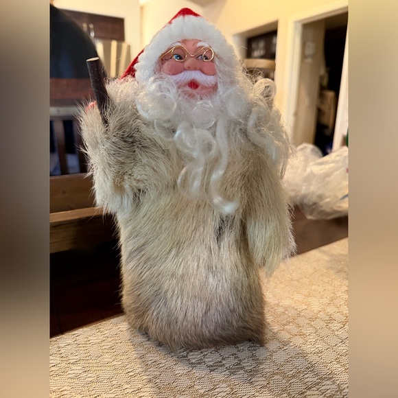 Holiday | Vintage Santa Claus Reindeer Fur Coat Finland 1 | Poshmark